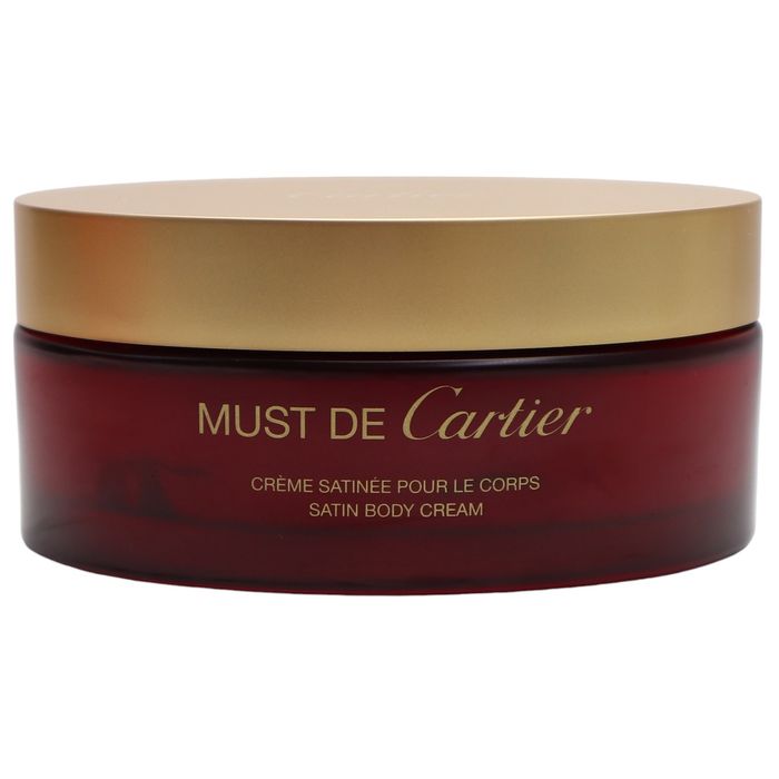 Must de Cartier Pour Femme - Damen Parfum Satin Body Creme Cream 200 ml ...