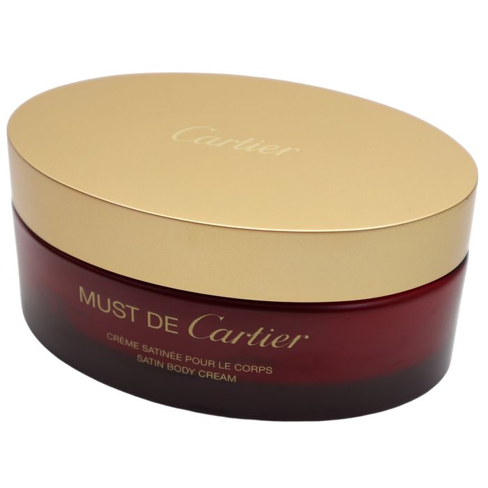 Must de Cartier Pour Femme - Damen Parfum Satin Body Creme Cream 200 ml ...