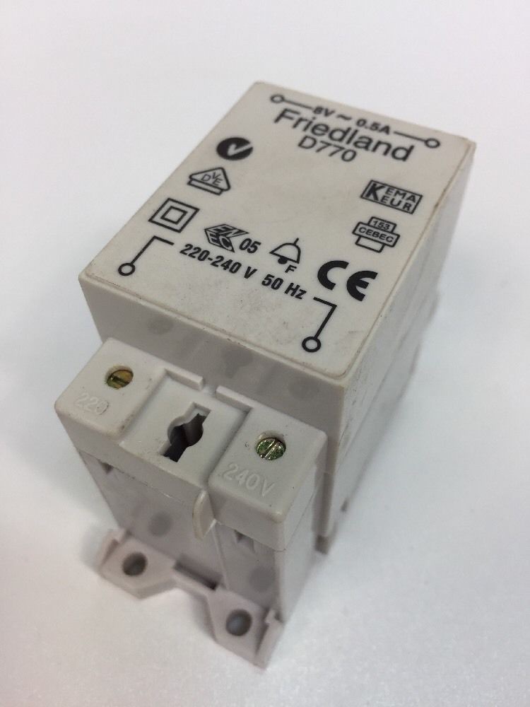 Friedland D770 Transformator 8V 0,5A | Komplett Konzept