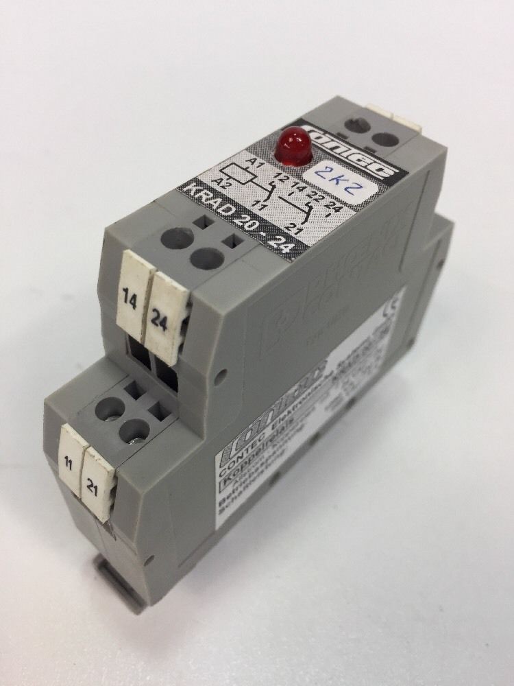 Phoenix Contact Contec Krad 20-24 Koppelrelais 24 VAC/DC, 1250 VA / 300 ...