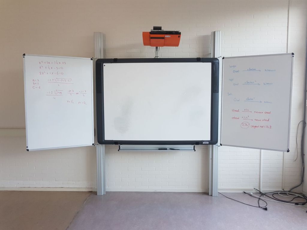 Promethean ActivBoard Whiteboard Hitachi ED-A110 LCD Projector Beamer ...