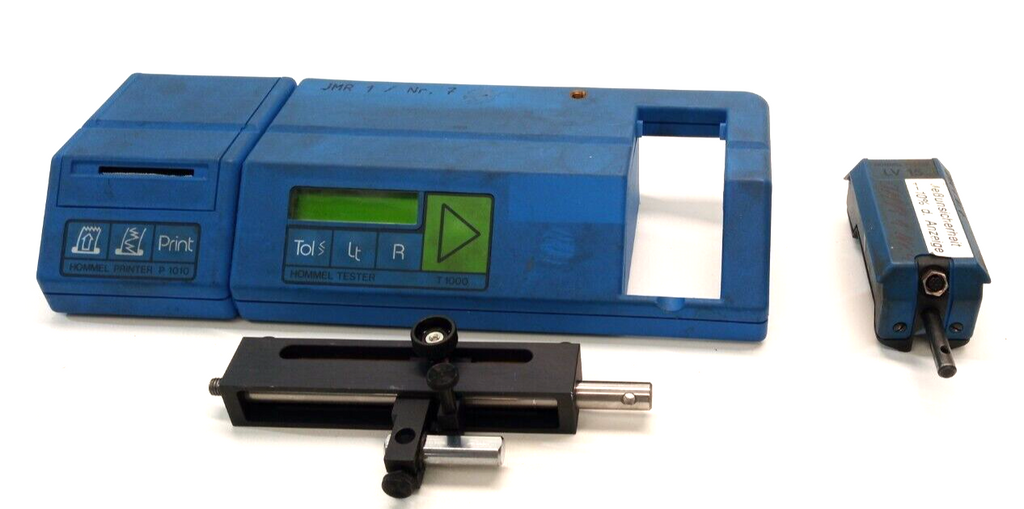 Hommelwerke T1000E Messgerät + Hommeltester LV15 + Printer P1010 ...