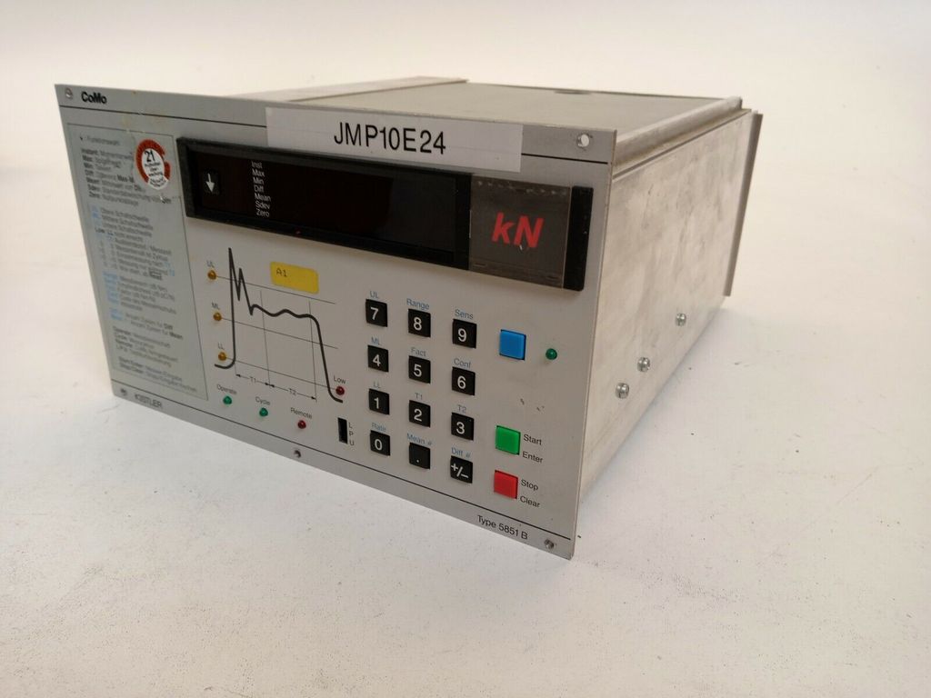 Kistler 5851 B, Controller Como, 5851B0100, mit 5054A Charger ...