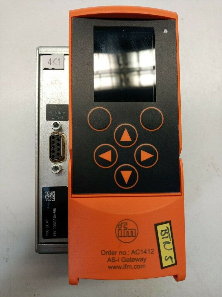 IFM AS-Interface PROFIBUS DP-Gateway AC1412 AS-i Gateway 2Master PB AC ...
