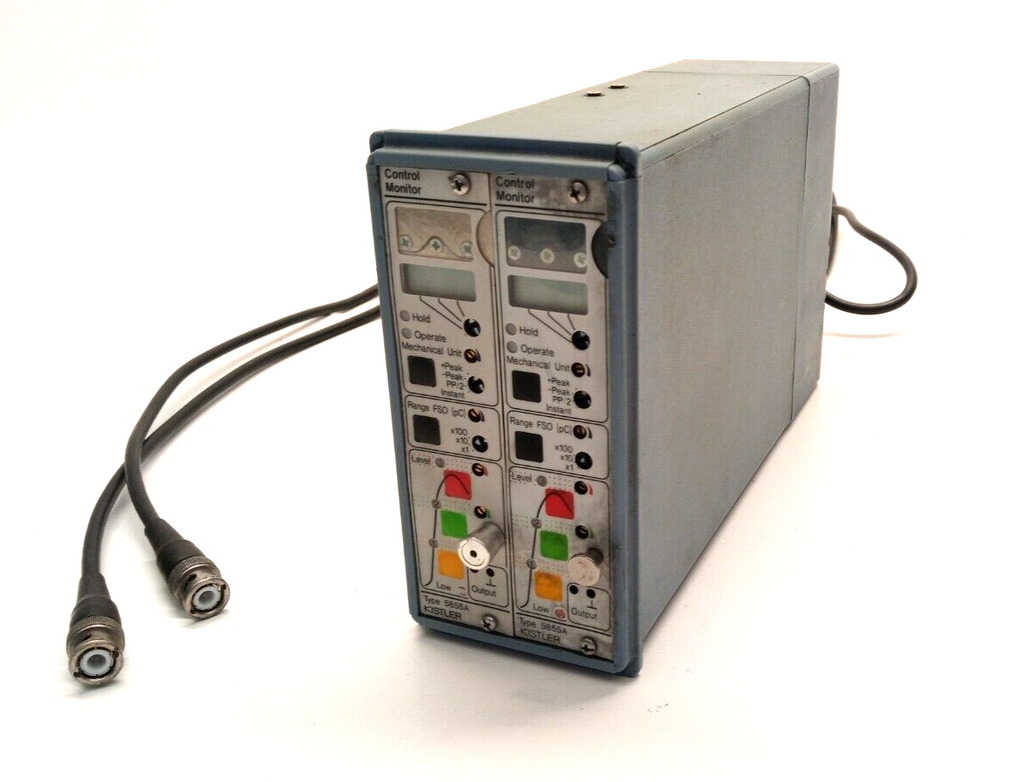 Kistler 5855B12 Box + 2x Control Monitor 5855A Type | Komplett Konzept