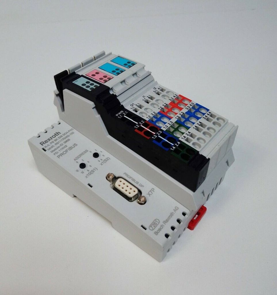 Rexroth R-IL PB BK DI8 DO4-PAC Profibus Koppler R911170402-102 ...