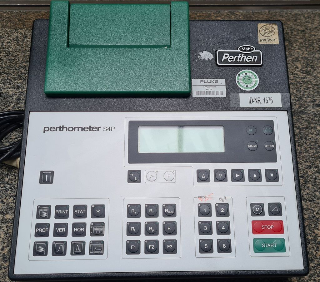 Mahr Perthen Perthometer S4P Rauheitsmessgerät Oberflächenmessgerät ...