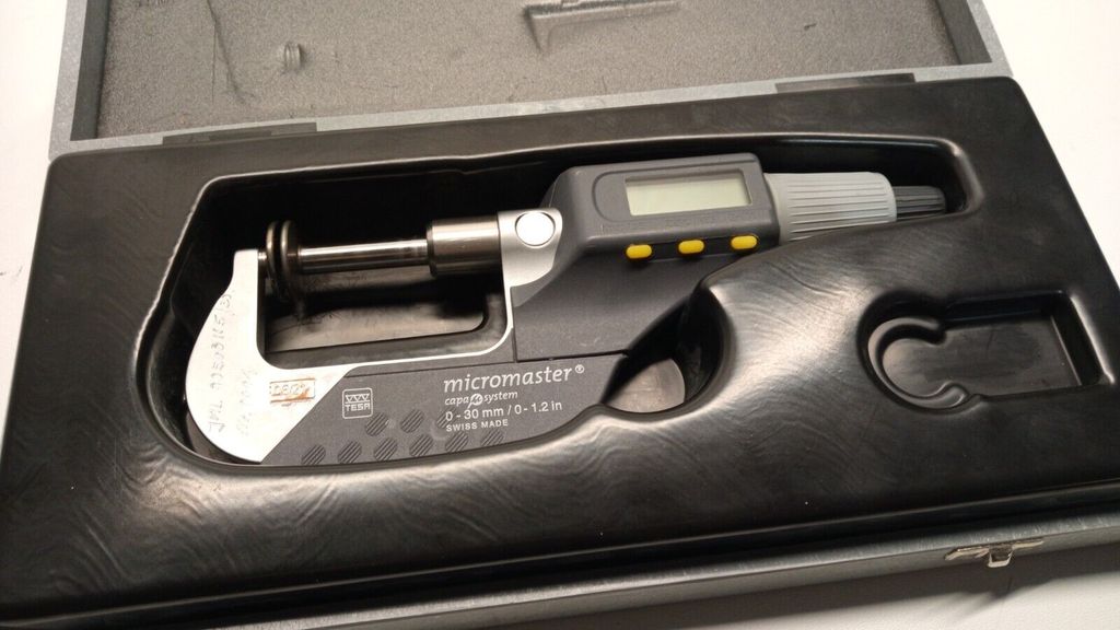 TESA Micromaster Bügel Messschraube Mikrometer Digital 06030085 0 - 30 ...