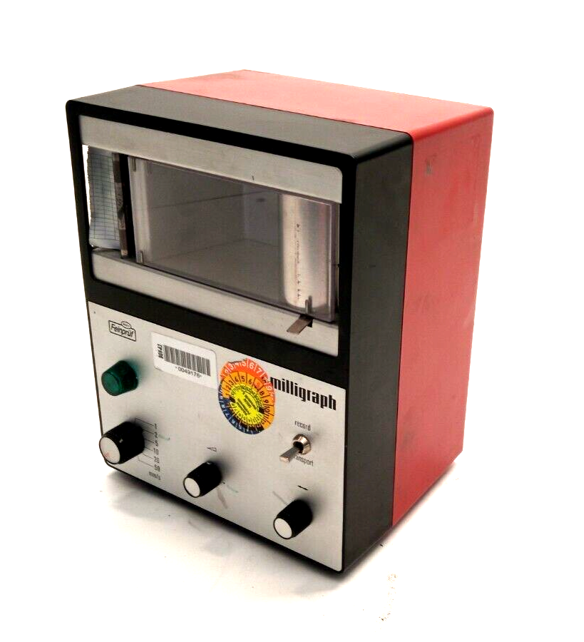 MAHR FEINPRÜF Thermoprinter MILLIGRAPH 1292 IC inkl. Stromkabel ...