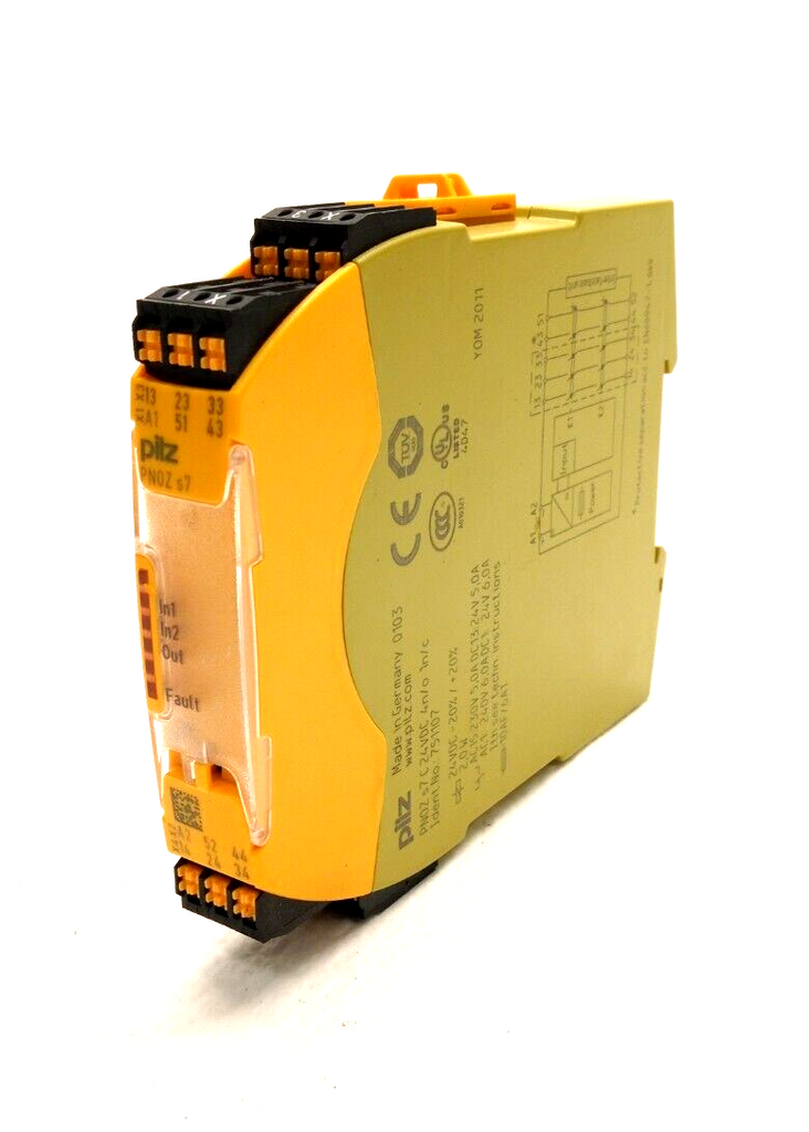 Pilz PNOZ s7 C 24VDC 4n/o 1n/c 751107 Sicherheitsrelais | Komplett Konzept
