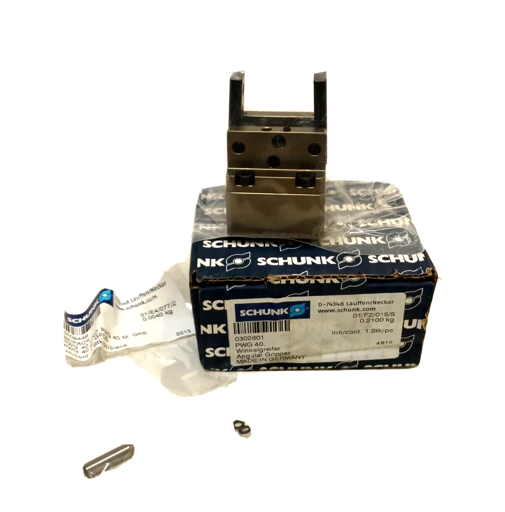 Schunk PWG 40 Parallelgreifer 0302601 pneumatischer Winkelgreifer PWG40 ...