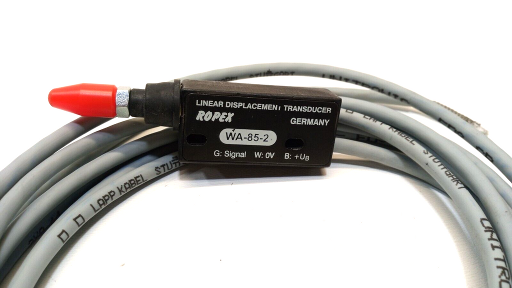 Ropex Linear displacement Tranducer Wegaufnehmer WA-85-2 NP:300 ...