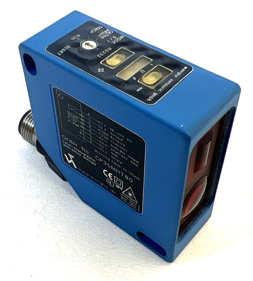 Wenglor, CP35MHT80, Laser-Analogtaster, Reflexsonsor, Sensor, Laser ...