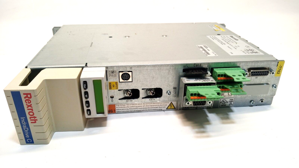 REXROTH IndraDrive C, HCS02.1E-W0012-A-03-NNNN + CSB01.1C-SE-ENS-NNN-L2 ...