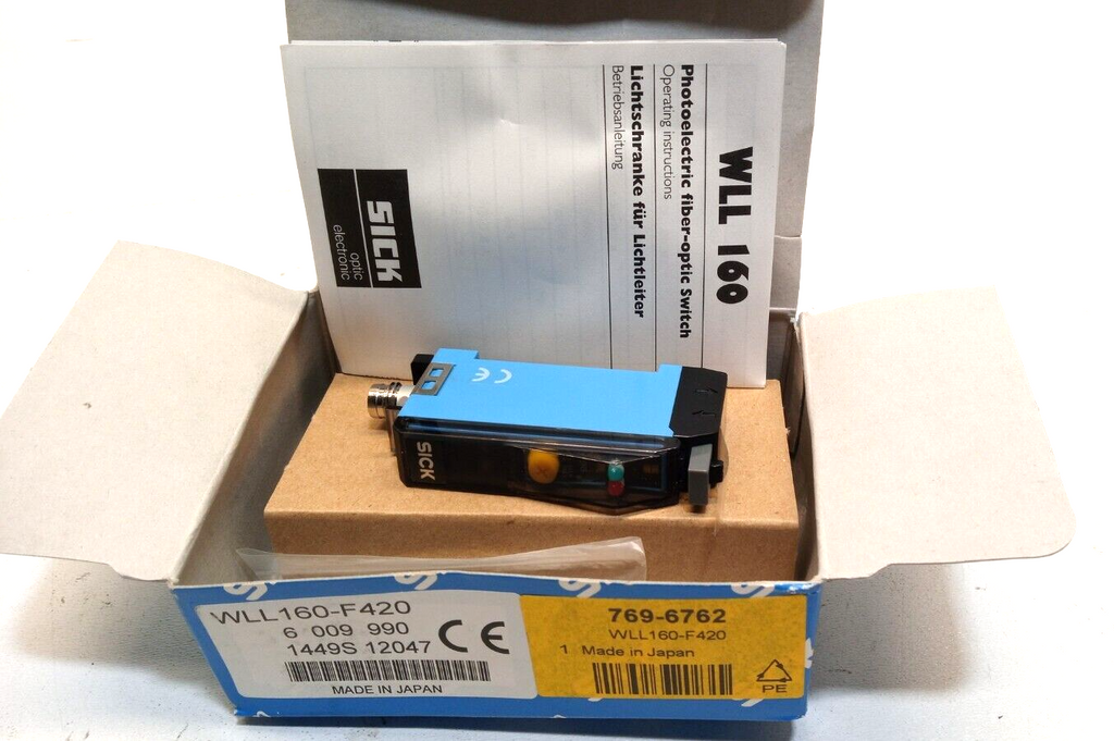 Sick Lichttaster Lichtschranke Typ SICK WLL160-F420 6009990 Sensor ...