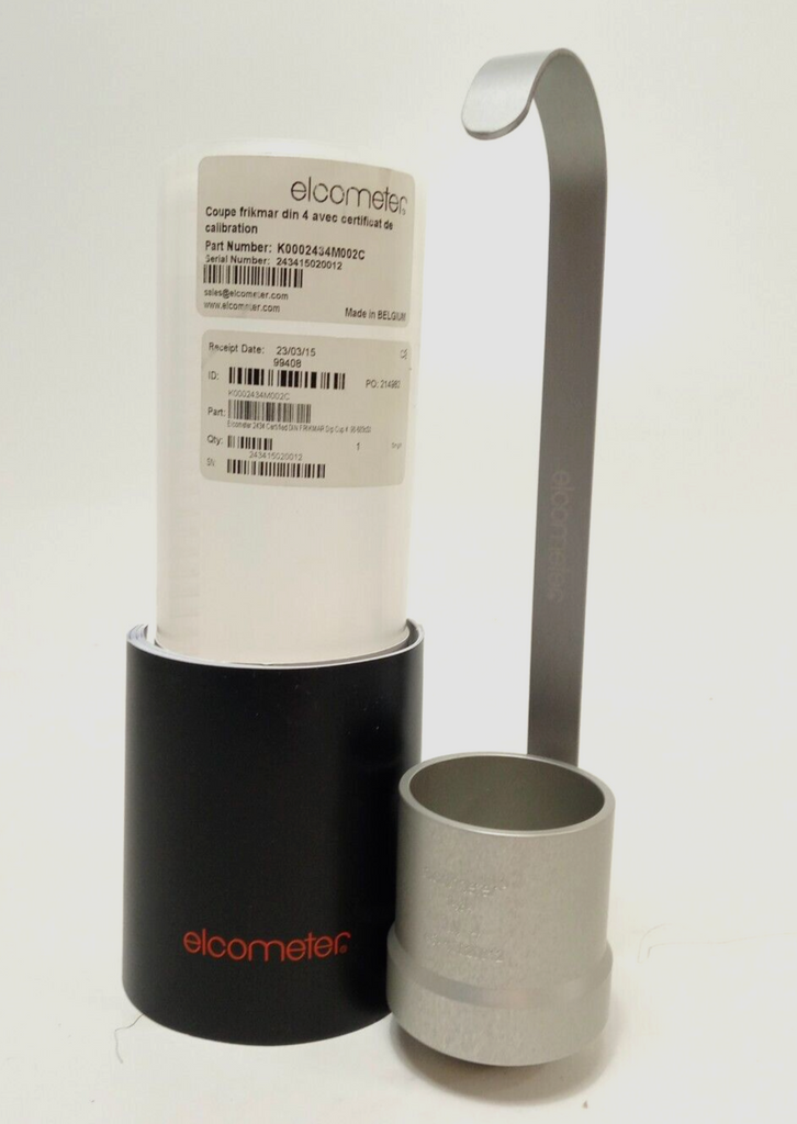 Elcometer 2434 Frikmar-Viskositätsbecher Aluminium 4mm Edelstahldüse ...
