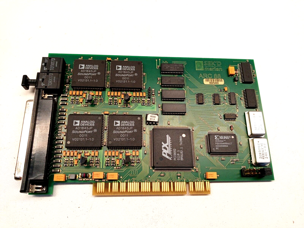 SEK'D ARC 88 PCI Soundkarte Steckkarte Recordingkarte Audiokarte Sound ...