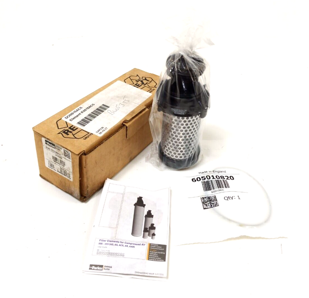 Parker Filter Druckluftfilter Filterelement für 015ACS Domnick Hunter ...