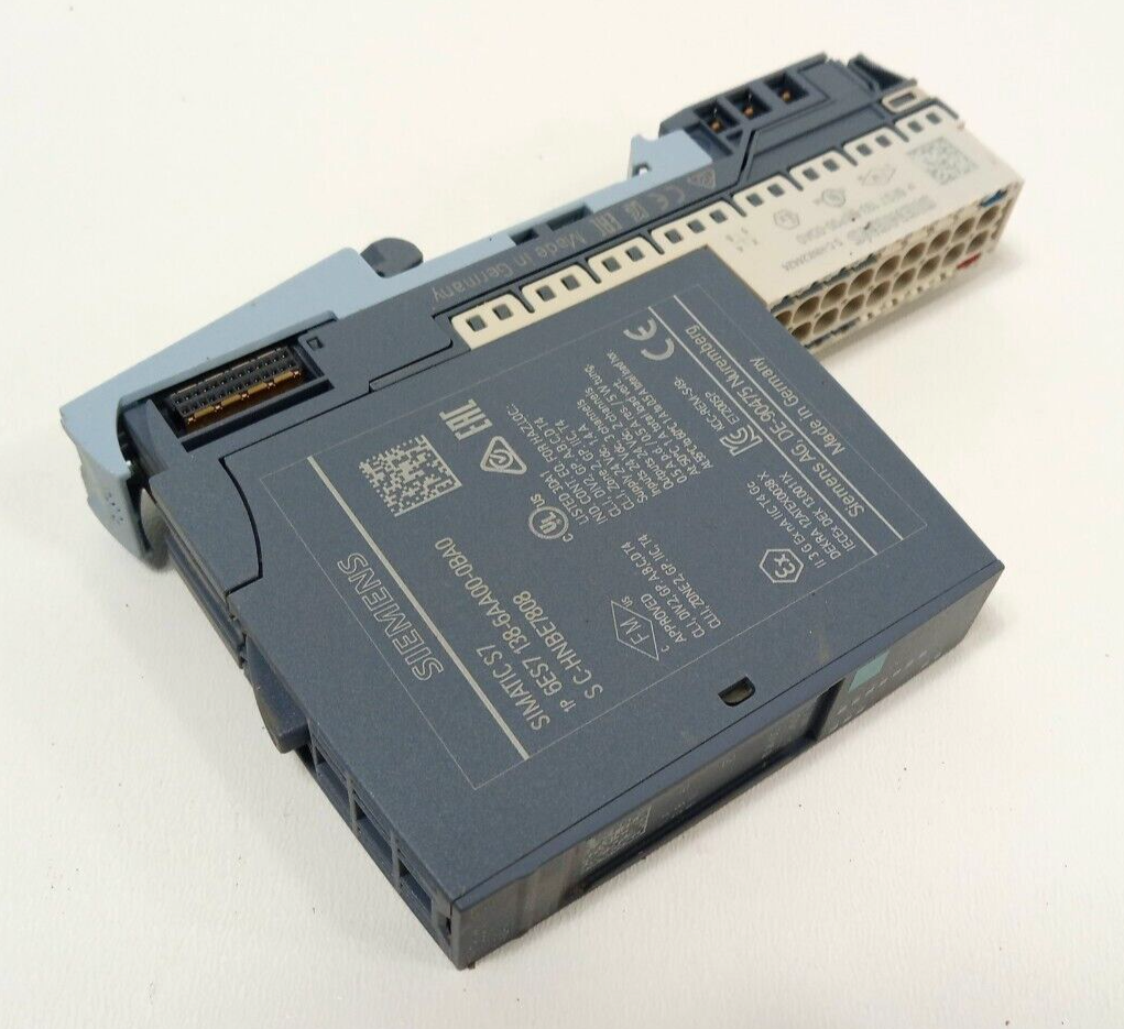 Siemens simatic ET 200SP 6ES7138-6AA00-0BA0 TM Count 6ES7 138-6AA00 ...