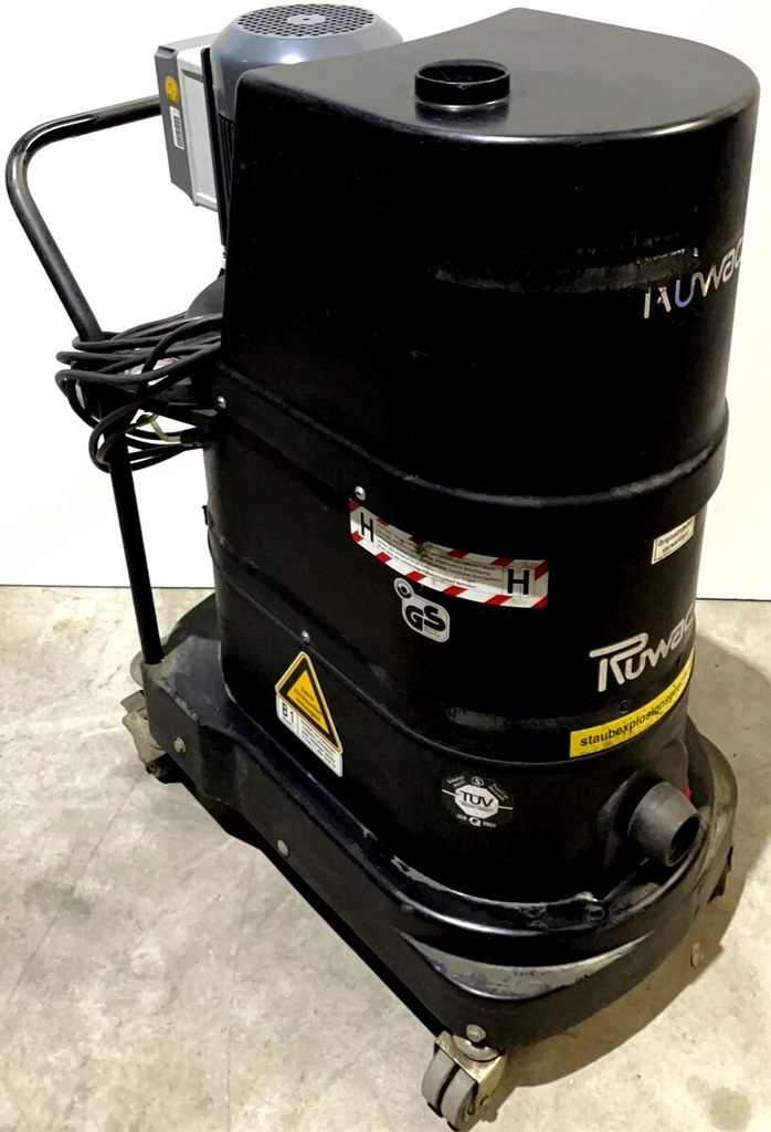 RUWAC DS 1220 H-B1 Industriesauger Drehstromsauger Trockensauger 2,2kW ...