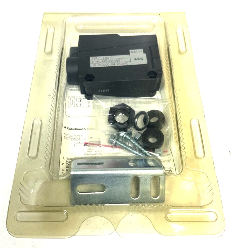 AEG Typ L58 Sensor Lichtschranke Taster E-NR. 425-227855 | Komplett Konzept