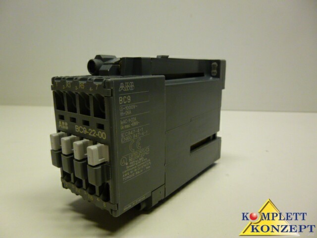 ABB BC9-22-00 Schütz 24V DC FPL1413501R0001 Schütze BC | Komplett Konzept