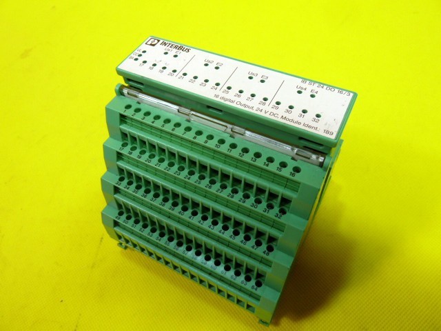 Phoenix Contact Interbus-S IB ST 24 DO 16/3 Digitalausgabemodul ...