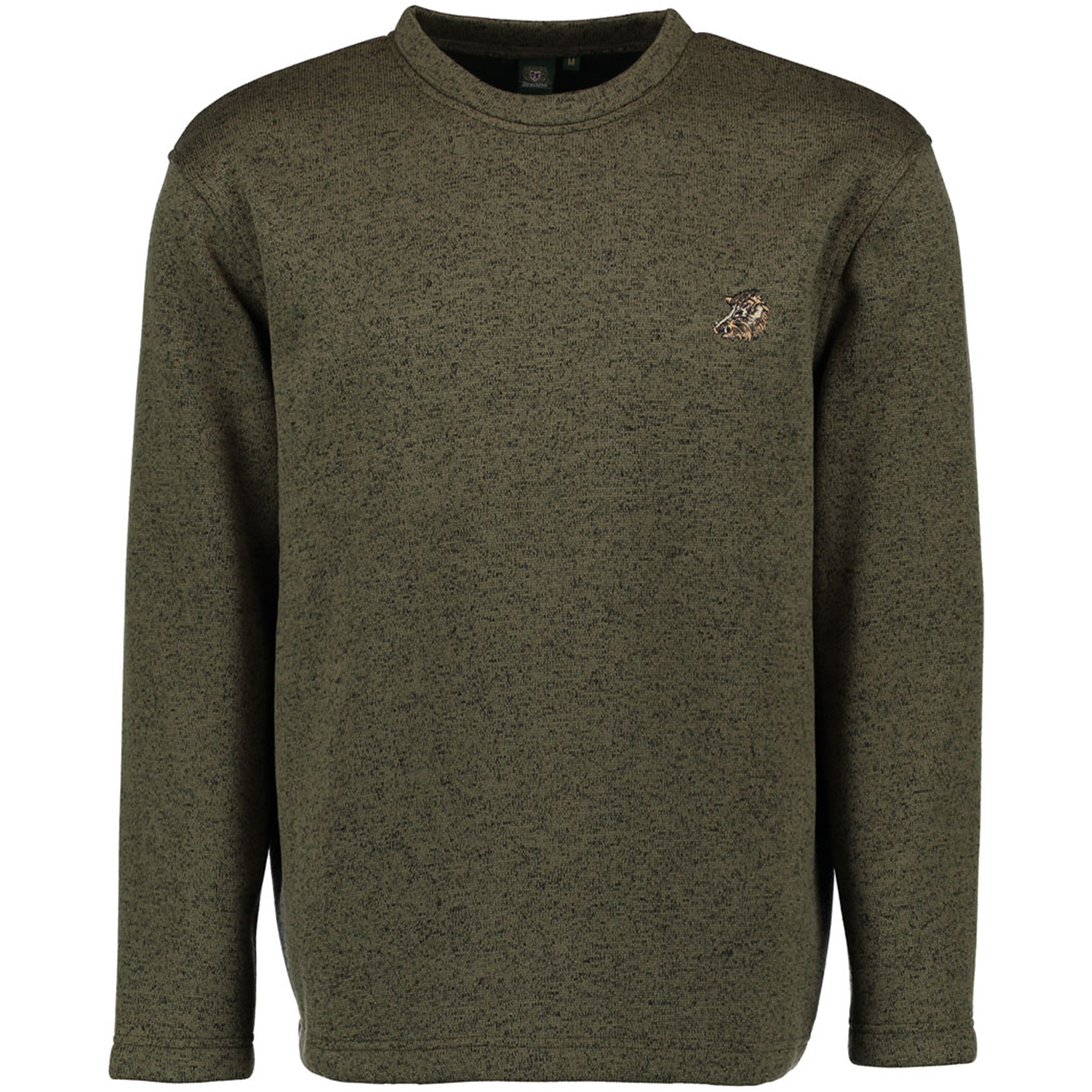 Wool hunting sweater,color: Olive | German Wear Shop