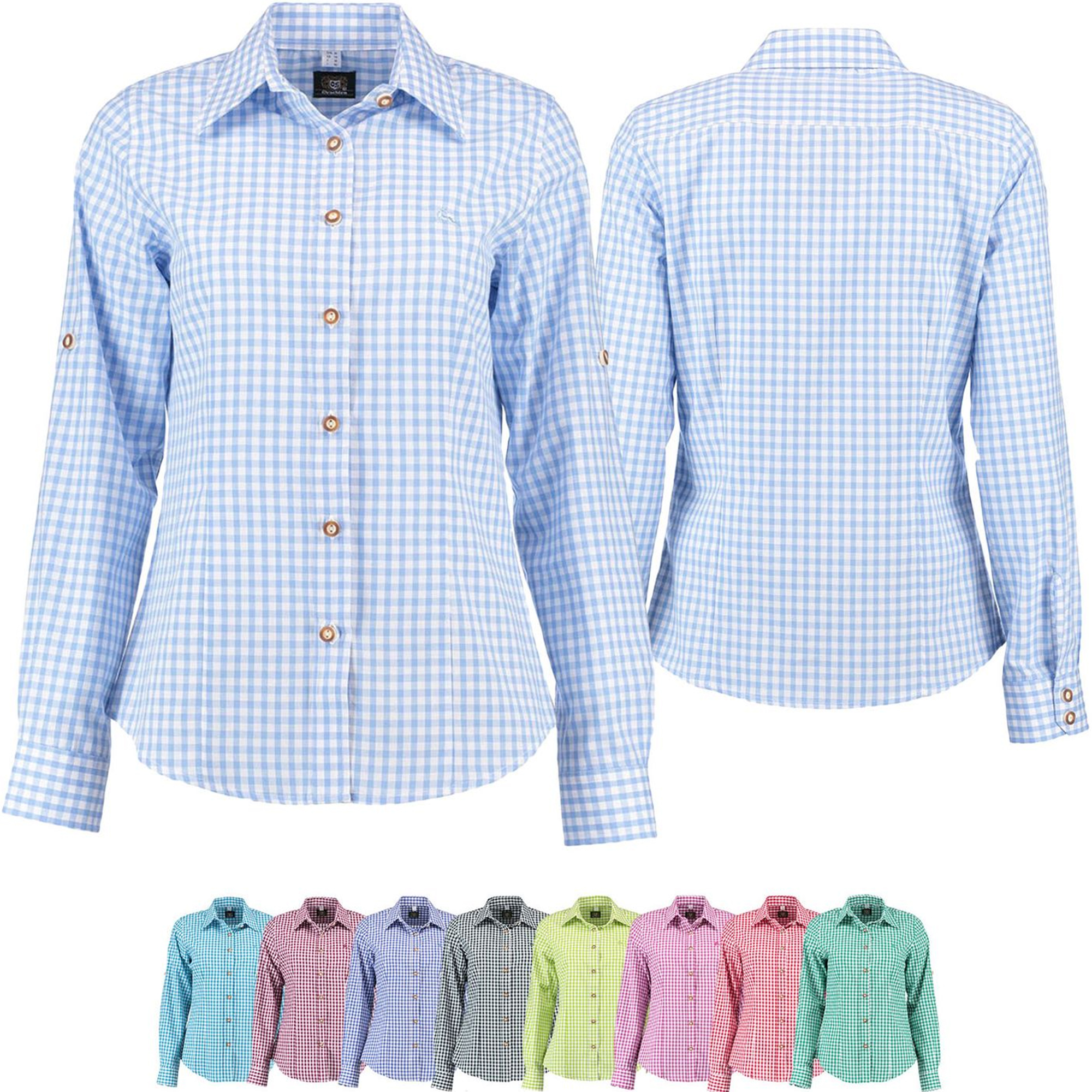 German Wear Trachtenbluse für Trachten lederhosen bluse Trachtenmode ...