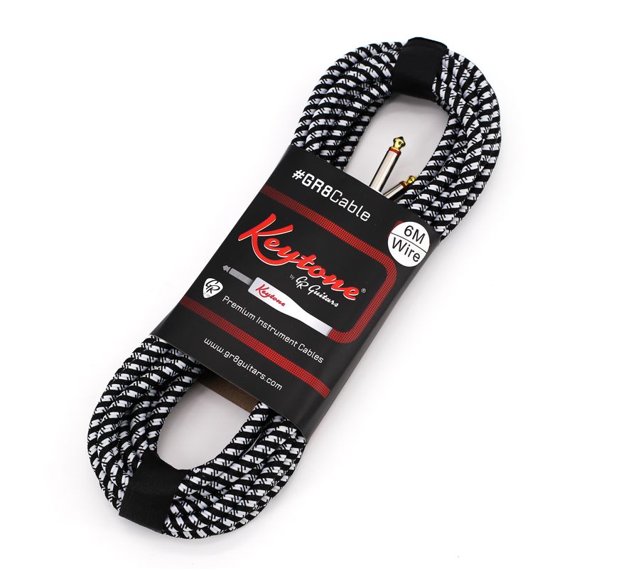 Gitarrenkabel 6 Meter GR8 Cable Retro Collection | GR Guitars