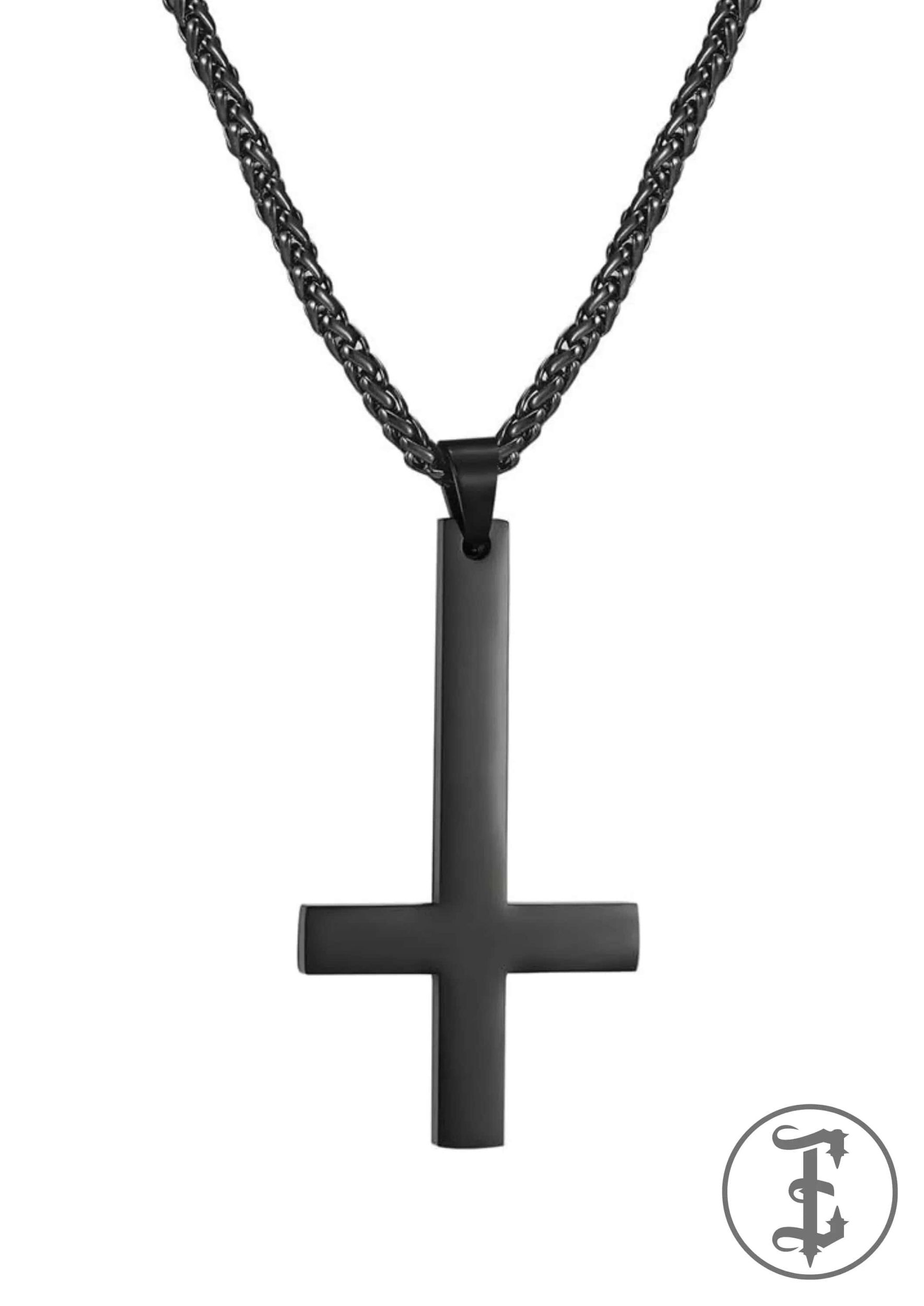 Inverted Cross black