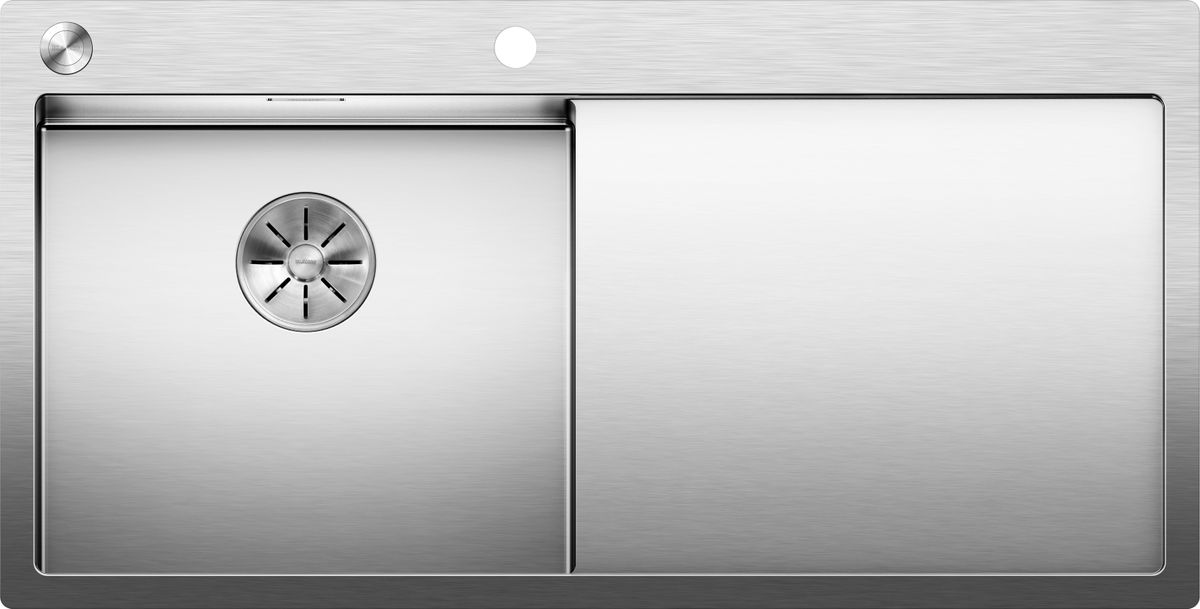 BLANCO CLARON 5 S-IF sink Stainless steel satin polish | W-Wohnen ...