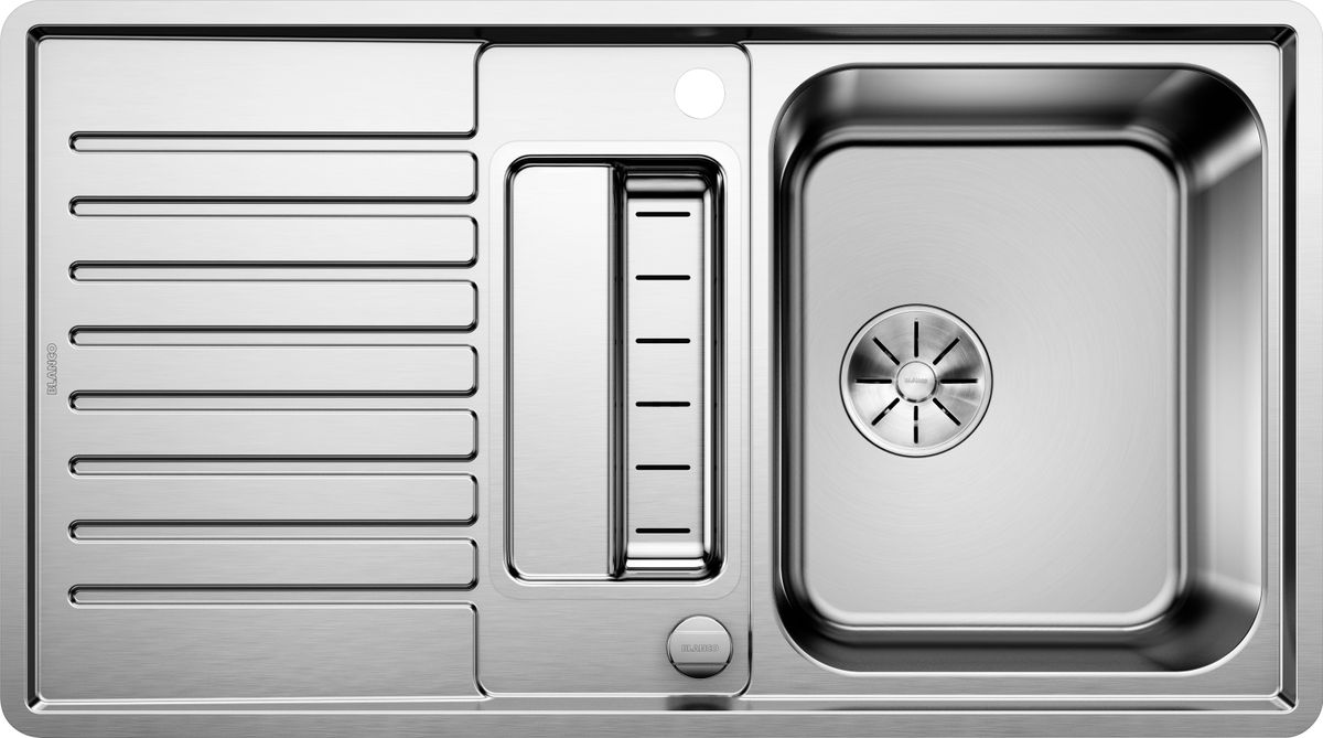 BLANCO CLASSIC Pro 5 S-IF sink Stainless steel satin polish | W-Wohnen ...