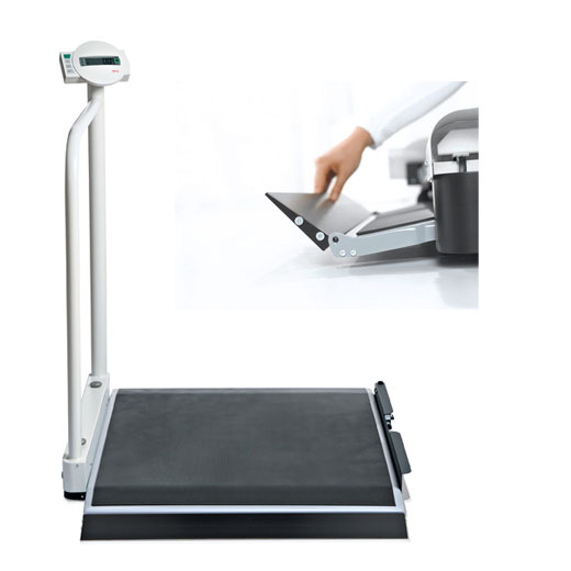 Rollstuhlwaage Seca 677, incl. Eichkosten inkl. Geländer ...