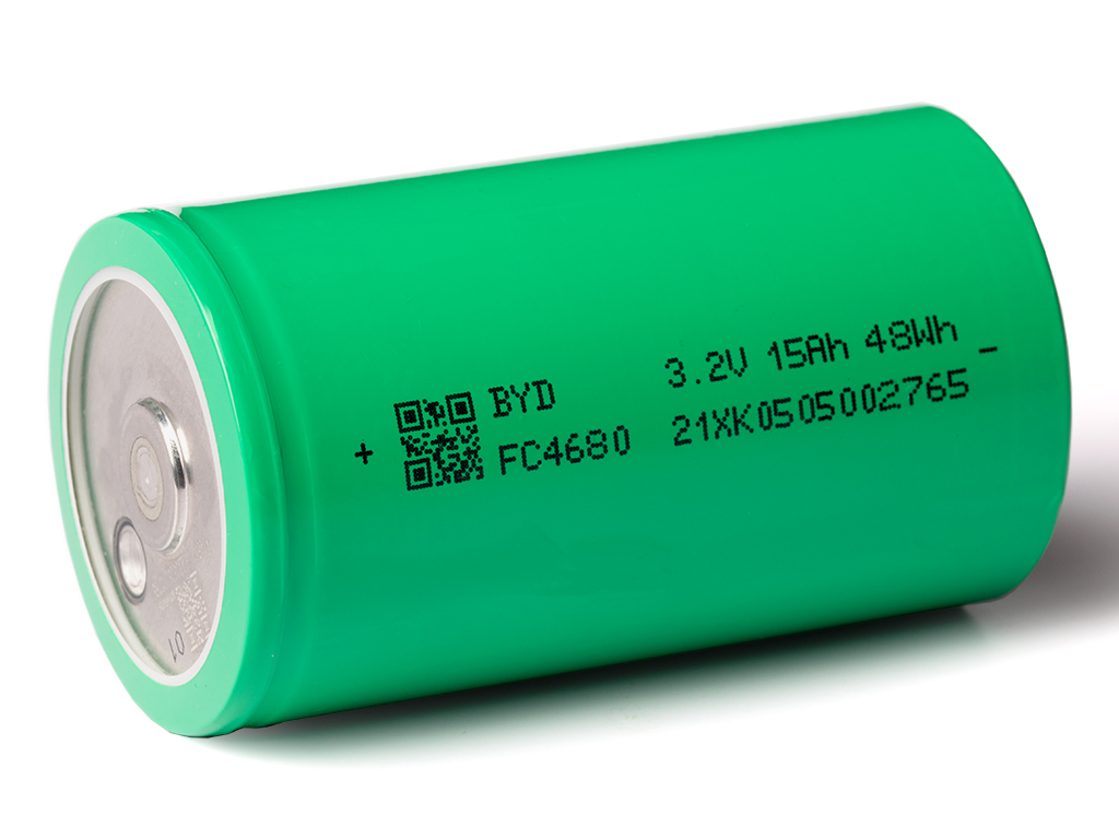 BYD 4680 3.2V - 3.3V 15000mAh LiFePO4 (lithium iron phosphate ...