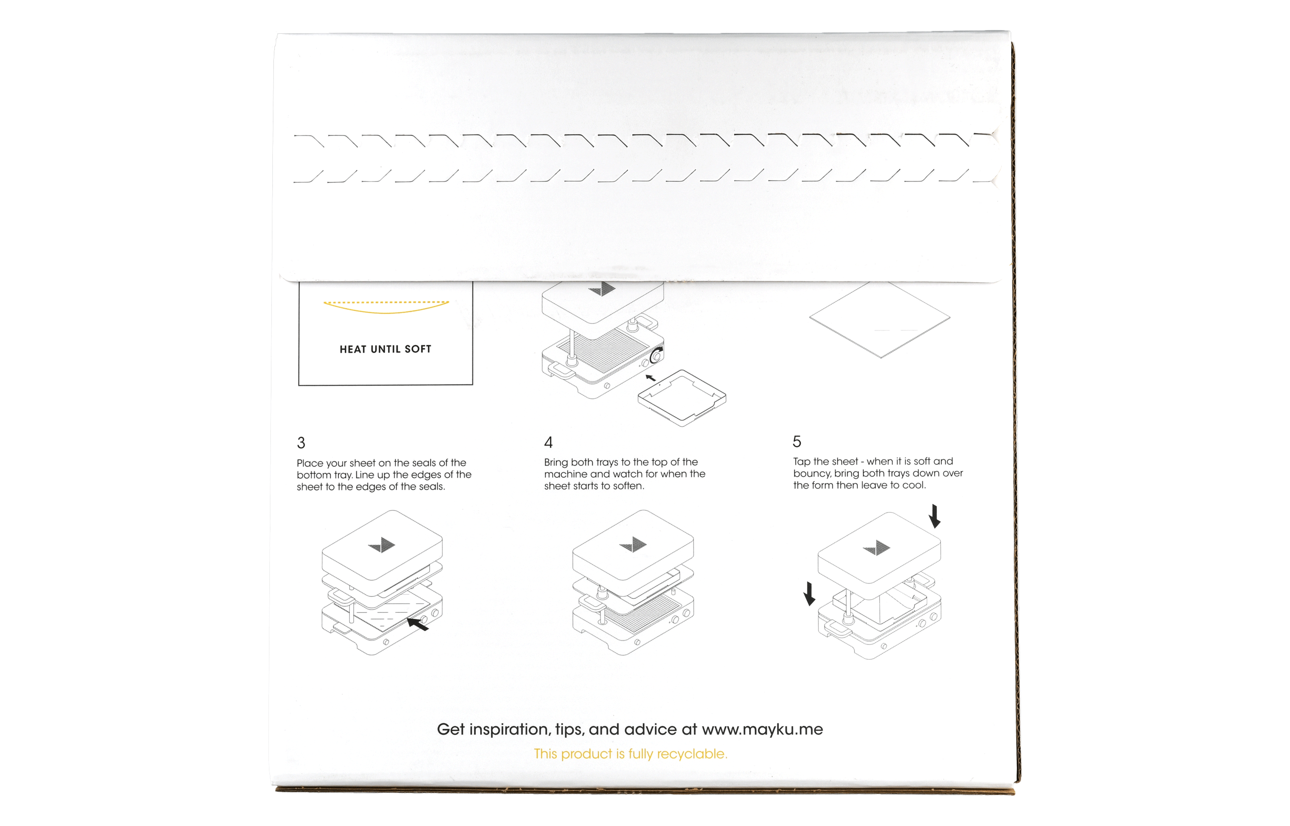 Mayku Resin Sheets LDPE Sheets 20 Pack Of 1 5mm 3D Prima Top 3D 
