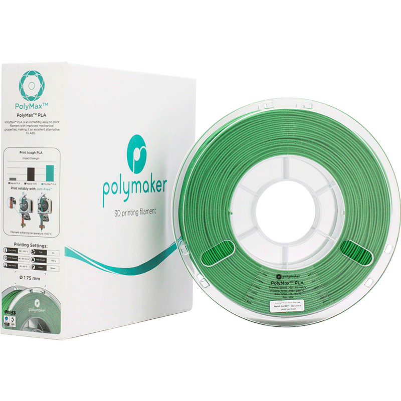 Polymaker PolyMax Tough PLA | 3D Prima - 3D-Printers and filaments