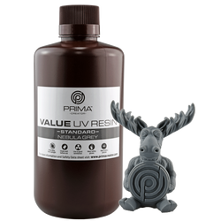PrimaCreator Value UV / DLP Resin - 1000 ml - Nebula Grey | 3D Prima ...