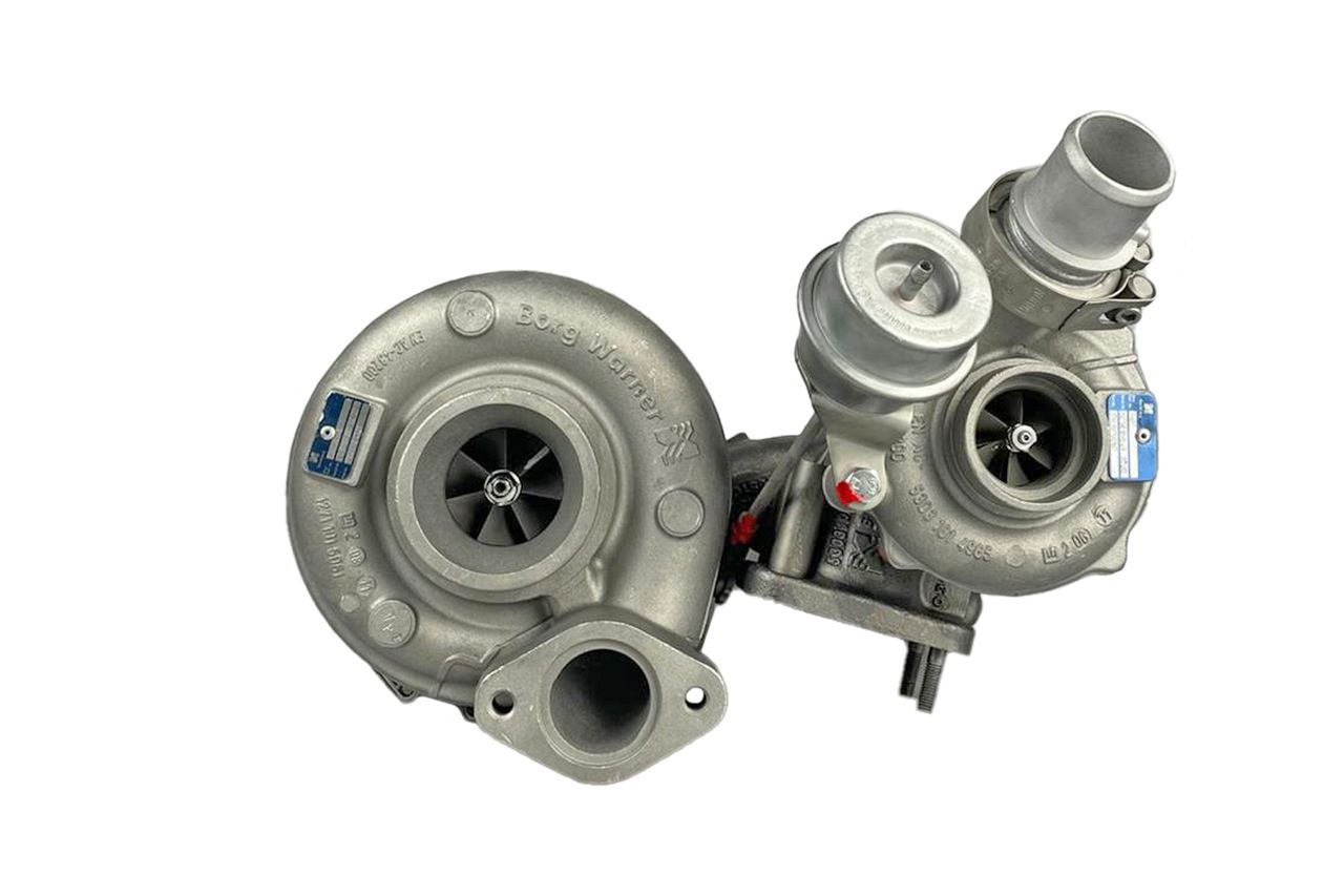 BI-TURBOLADER KKK / BorgWarner für IVECO DAILY V / 125 kW, 170 PS ...
