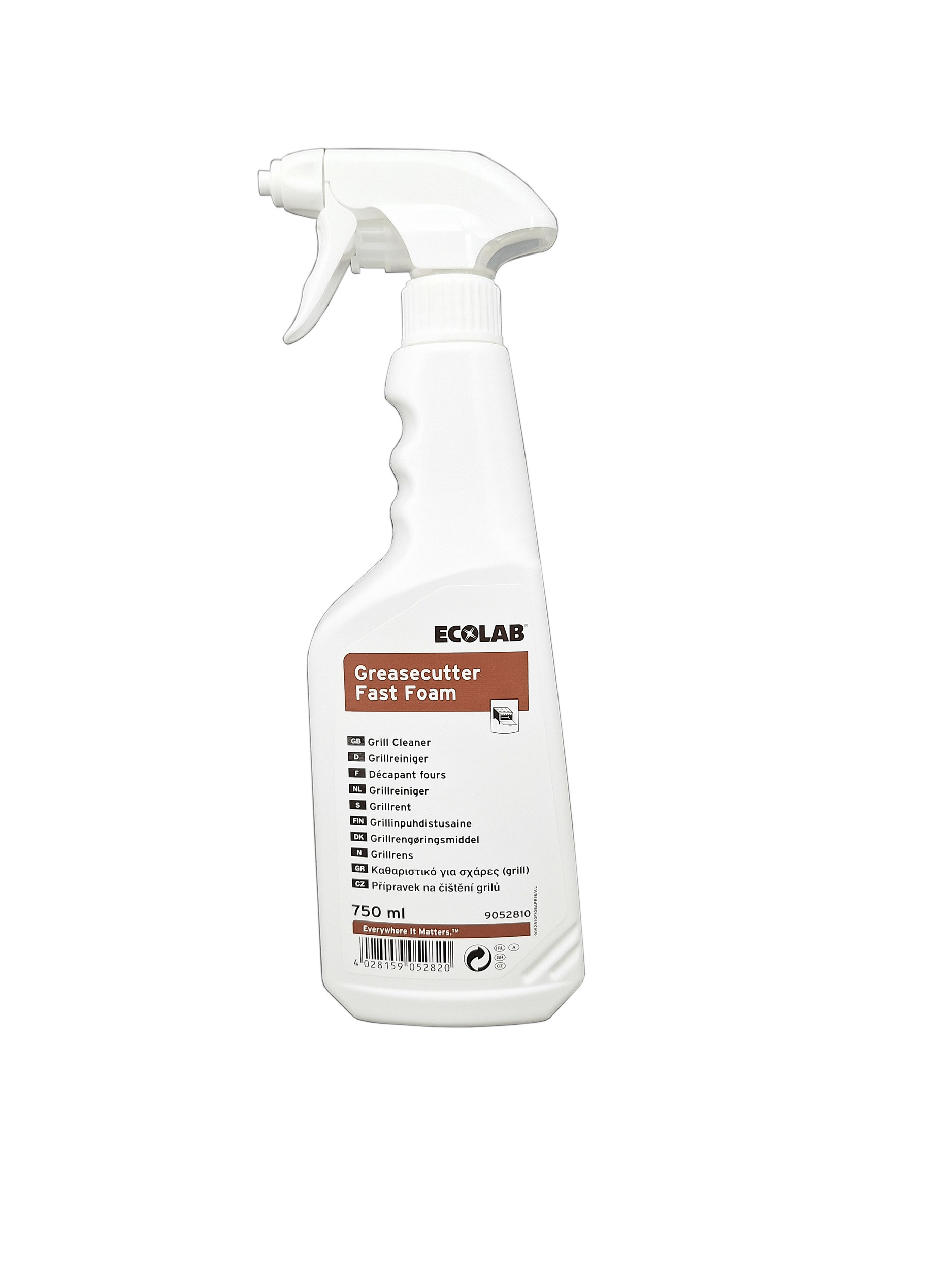 Grillreiniger Fettlöser Greasecutter Fast Foam 750ml Ecolab kaufen ...