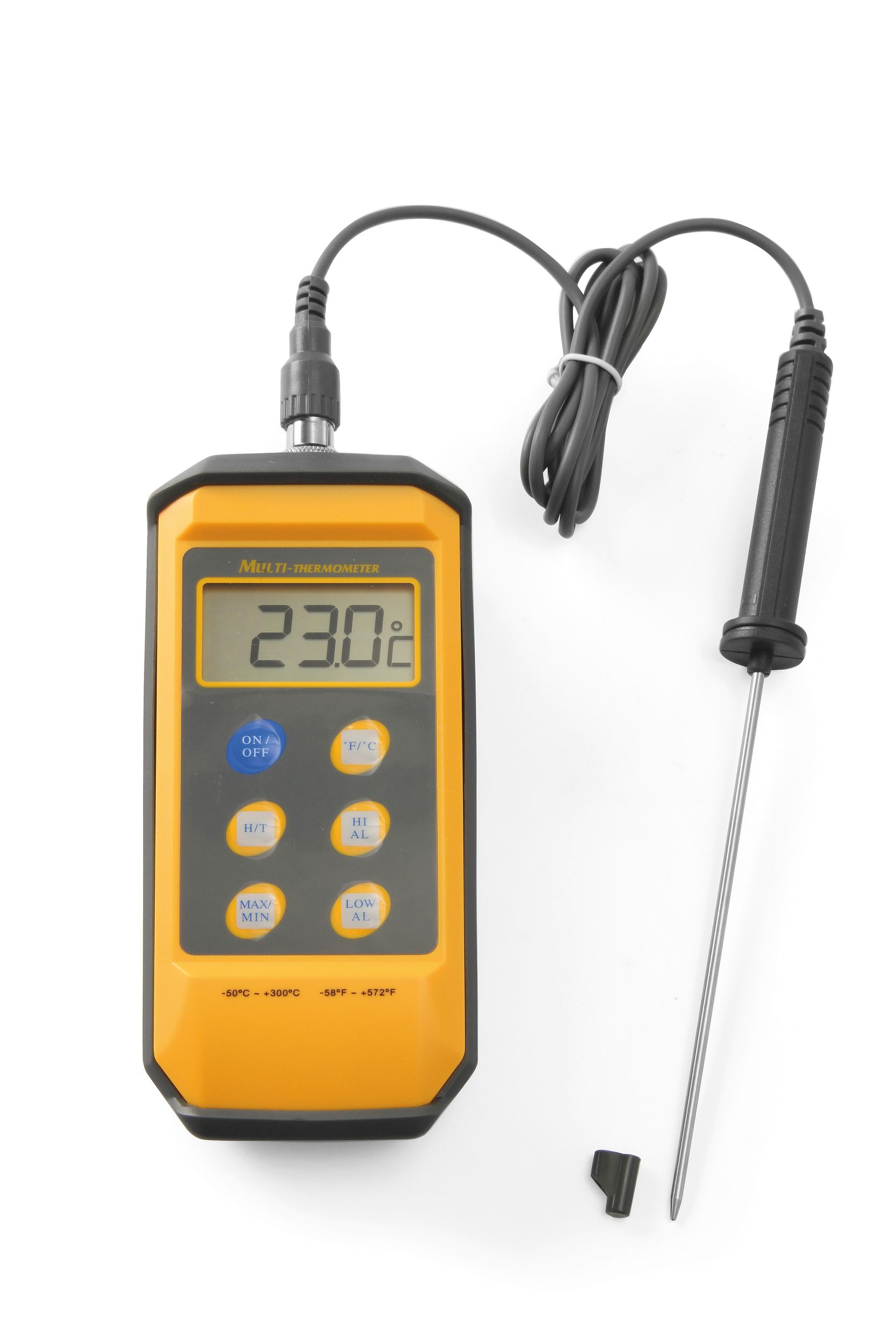 Digitales thermometer -50/300G mit abnehmbarer Stiftsonde kaufen | Hygeny
