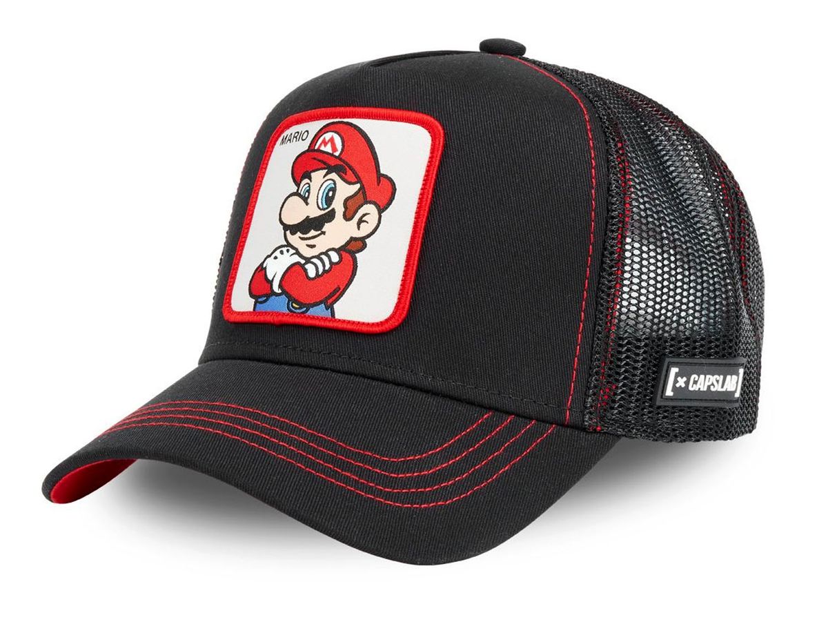 Capslab Super Mario Bros Cap CL-SMB-1-MAR2 Herren Kappen Schwarz online ...