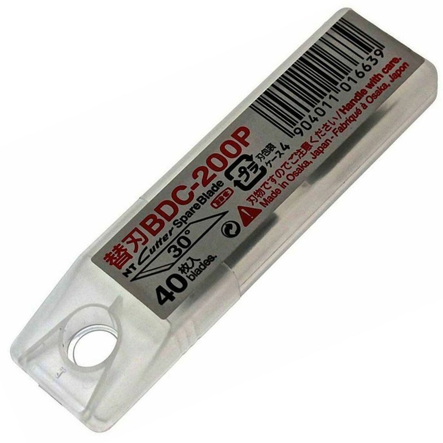 NT Cutter BDC-200P 40 Piece 30 Degree Replacement Spare Blades, with ...