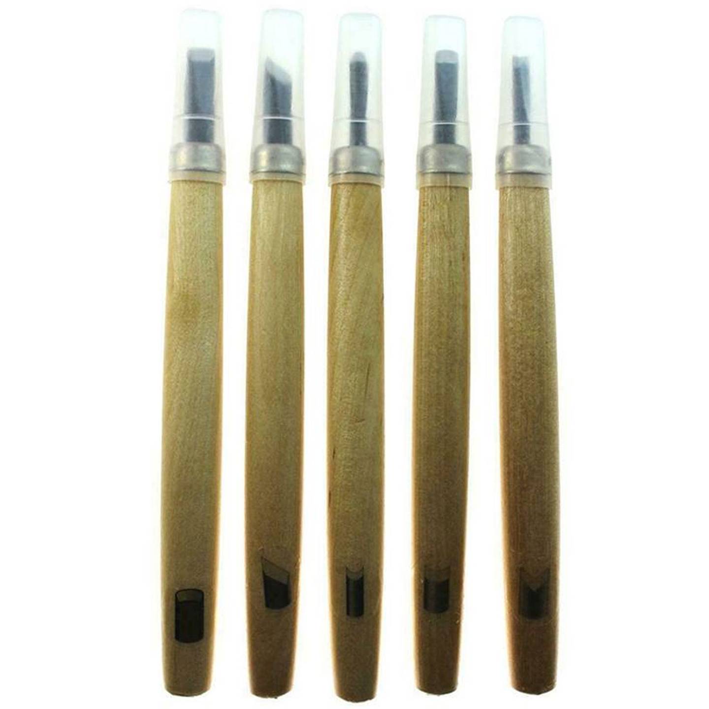 Michihamono Japanese Wood Carving Tool Kit 5-Piece Woodcarving Chisels ...