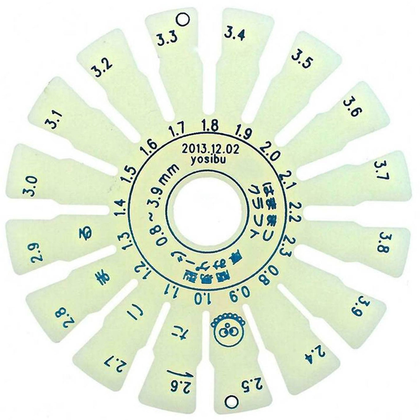 Craft Sha Leathercraft 0.8mm-3.9mm Round Portable Leatherworking ...