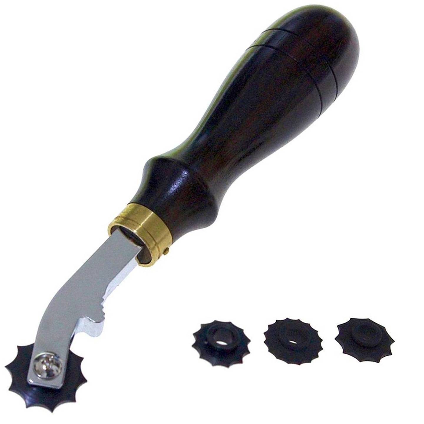 Oka Ebony Pro Overstitch Wheel Leathercraft Hand Sewing Tool Stitching ...