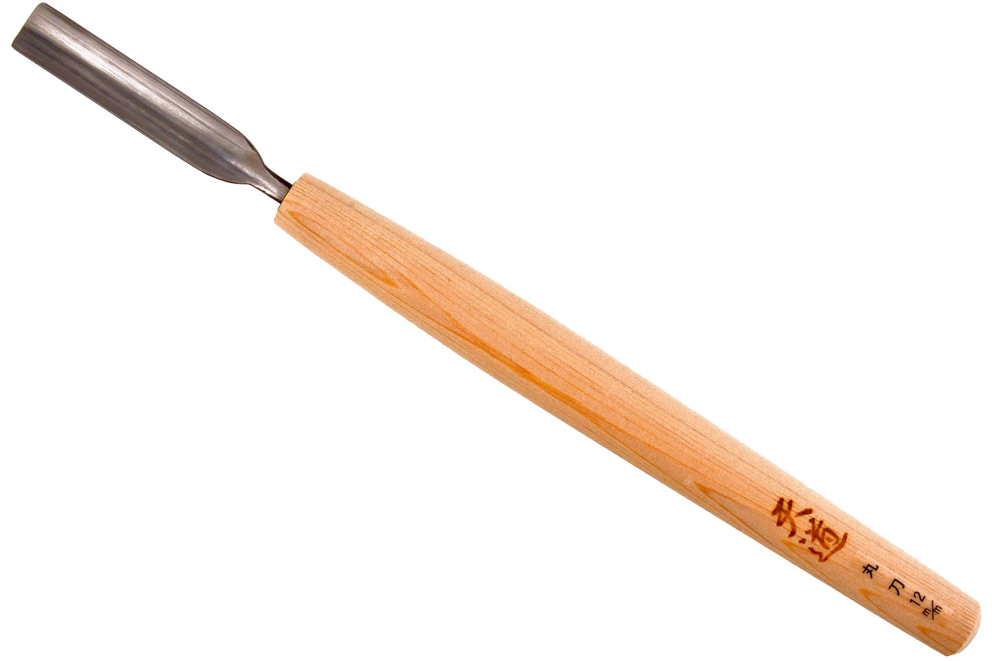 Michihamono Tendo Japanese Wood Carving Tool 12mm Craft Chisel U Gouge ...