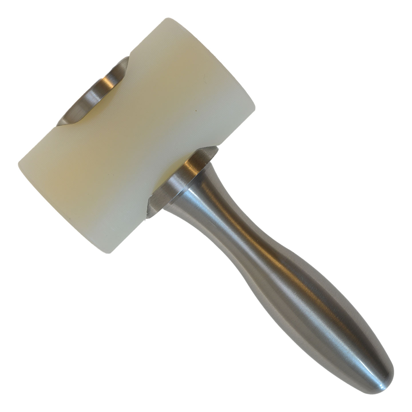 Leathercraft Mallet Aluminium Handle with Nylon Double Head Hammer ...