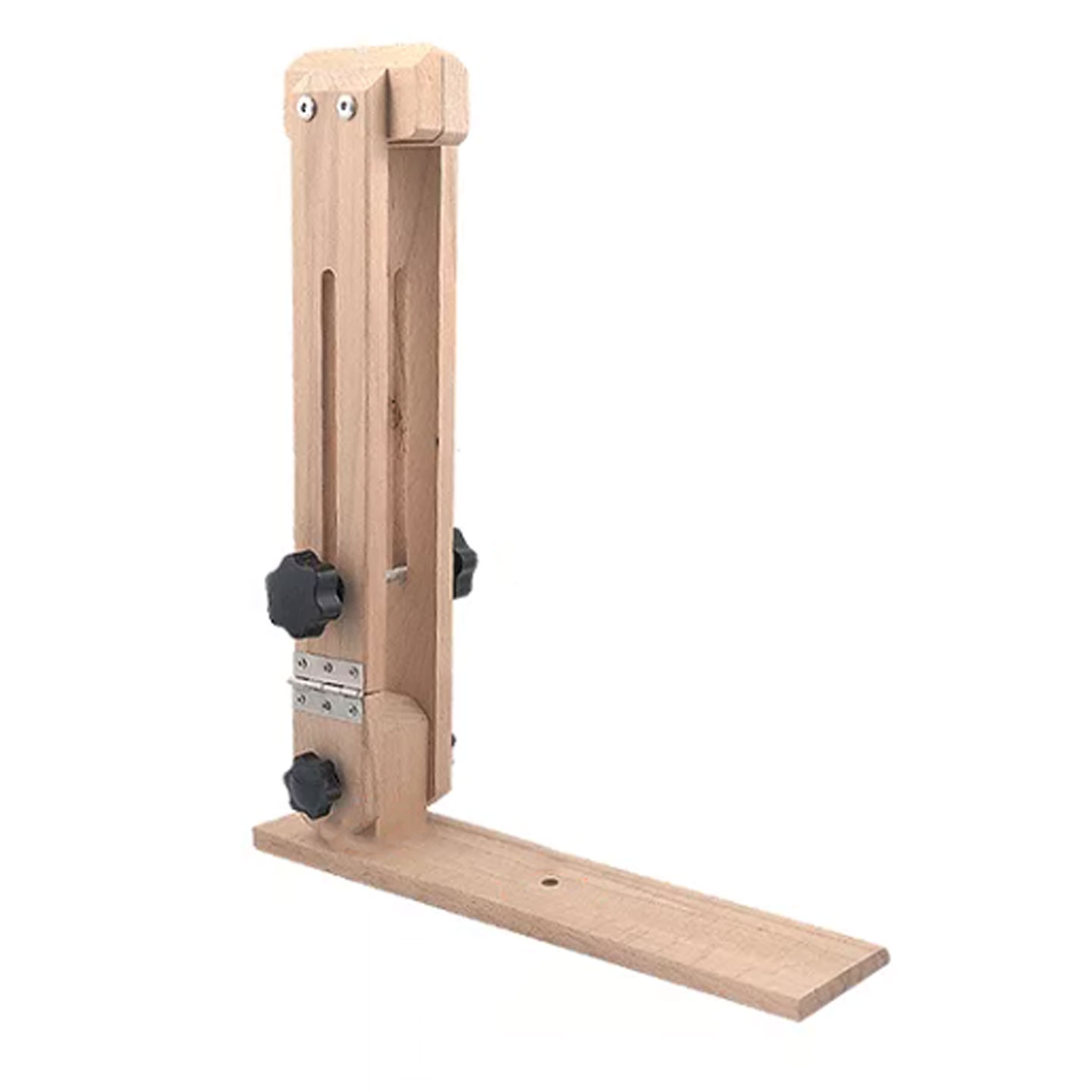 Leathercraft Vice Tool 435mm Beech Wood Sewing Horse Clamp Adjustable ...