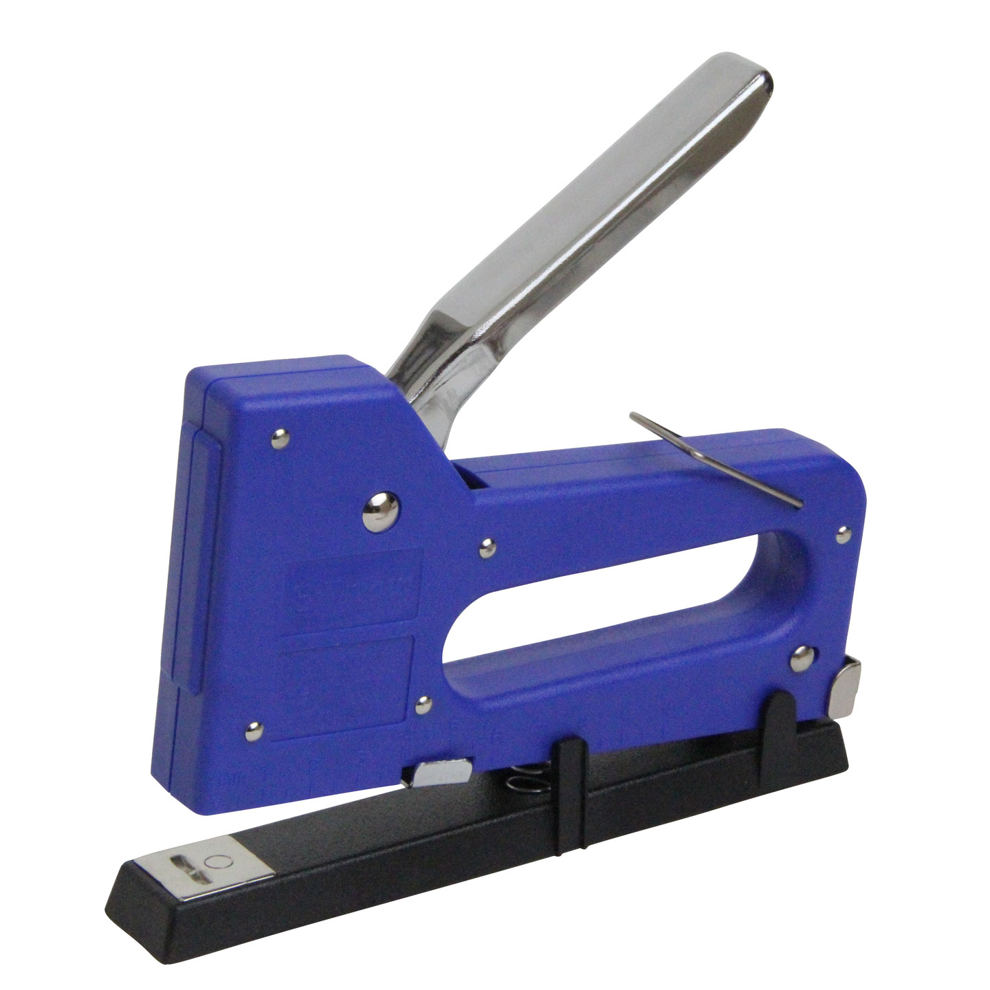 E-Value TH-1 Manual Plastic Mini Staple Gun Tacker & Stapler, with ...